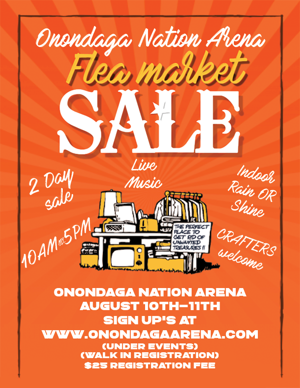 Flea market ad